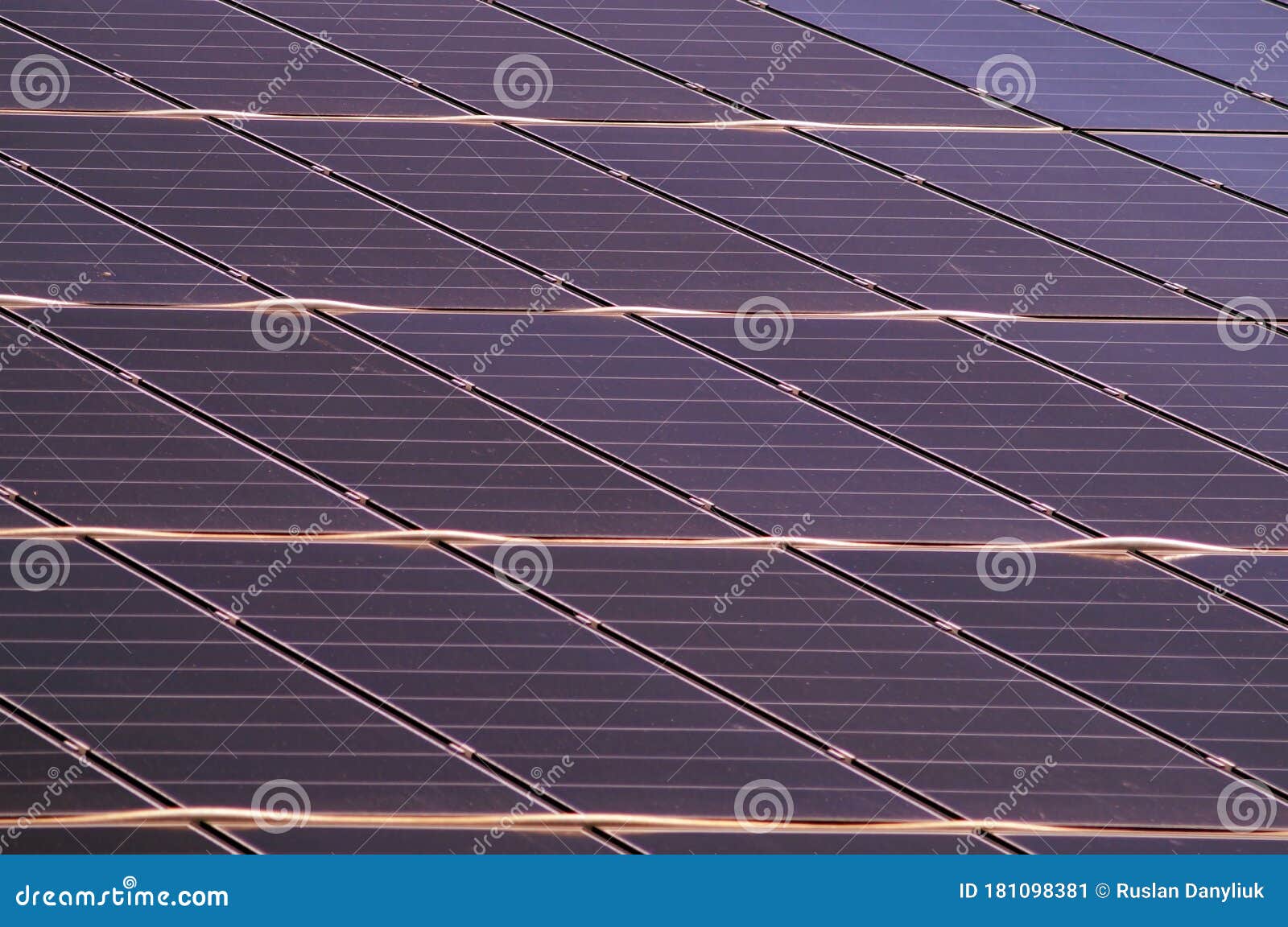 Solar panel surface stock image. Image of electric, renewable - 181098381
