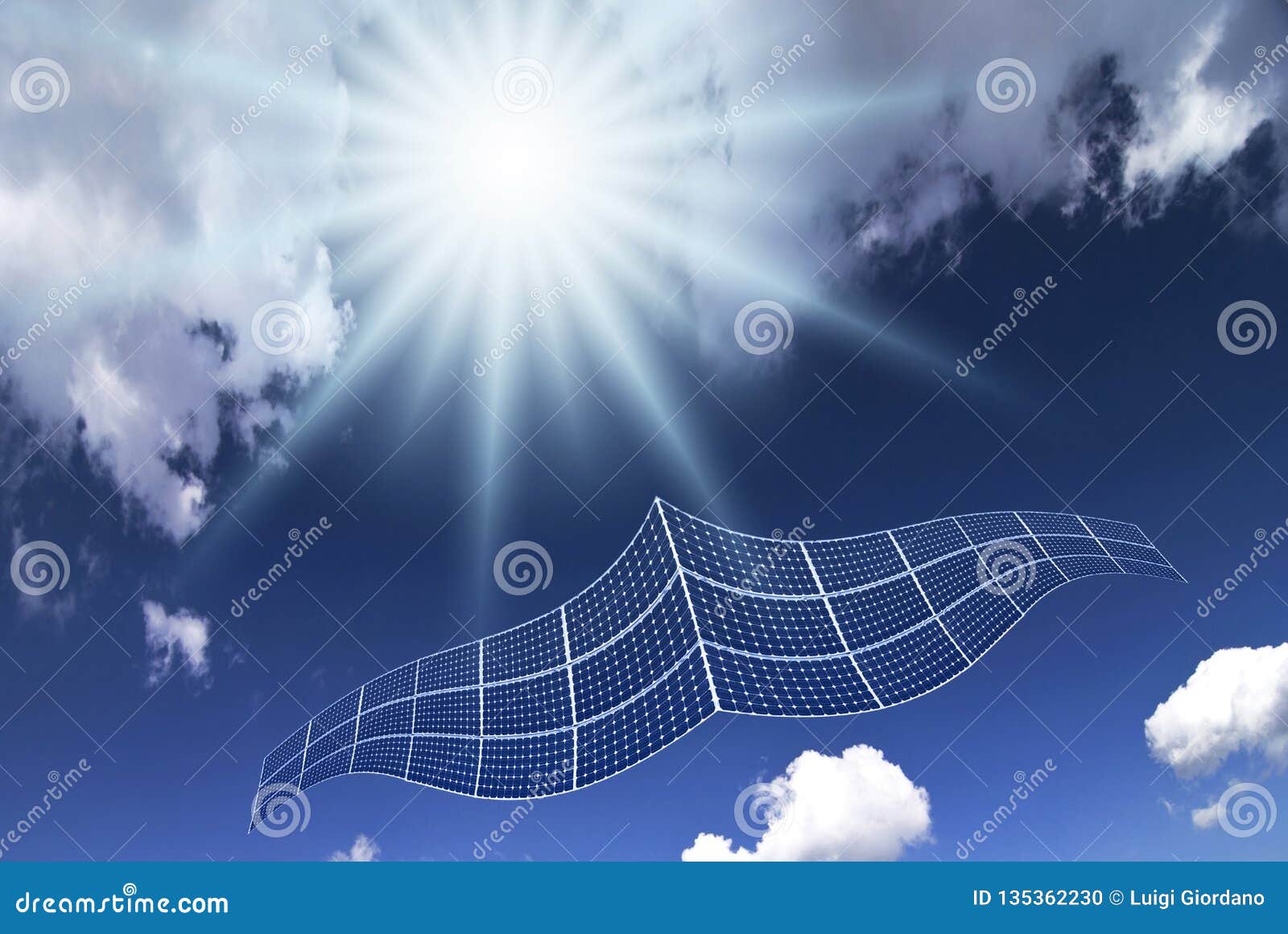 Solar Panel, Sustainable Development Stock Photo - Image of abstract ...