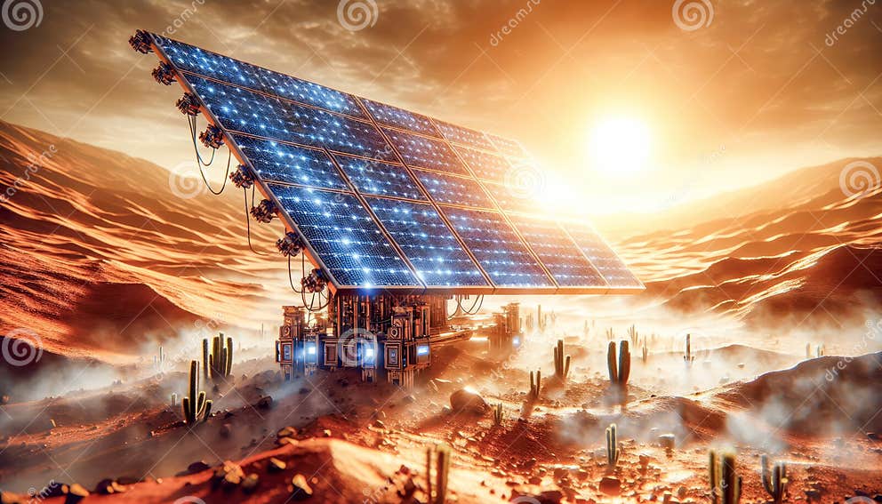 A Solar Panel with a Technological System for Processing and ...