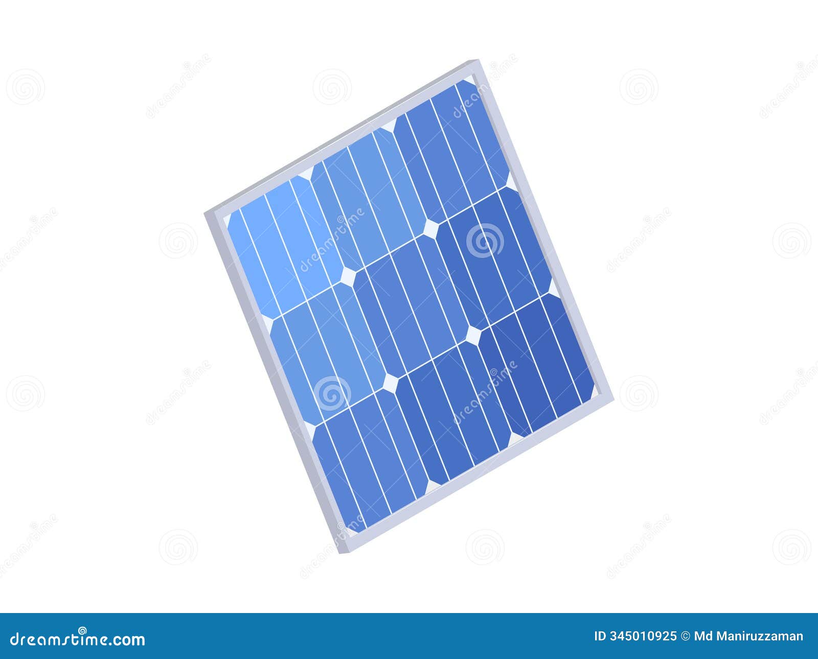 Solar Panel Texture 3d Vector Drawing Stock Vector - Illustration of ...