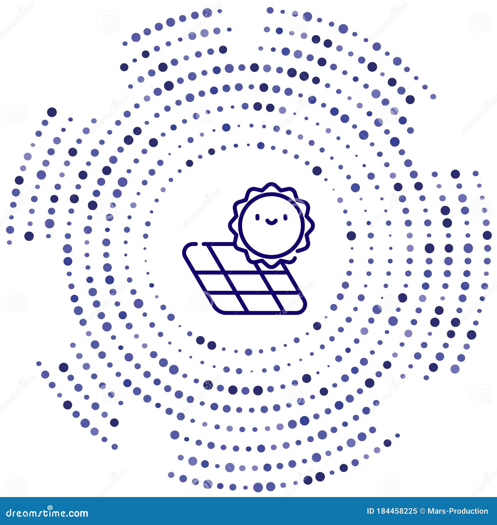Solar Panel Vector Icon. Solar Panel Editable Stroke Stock Vector ...