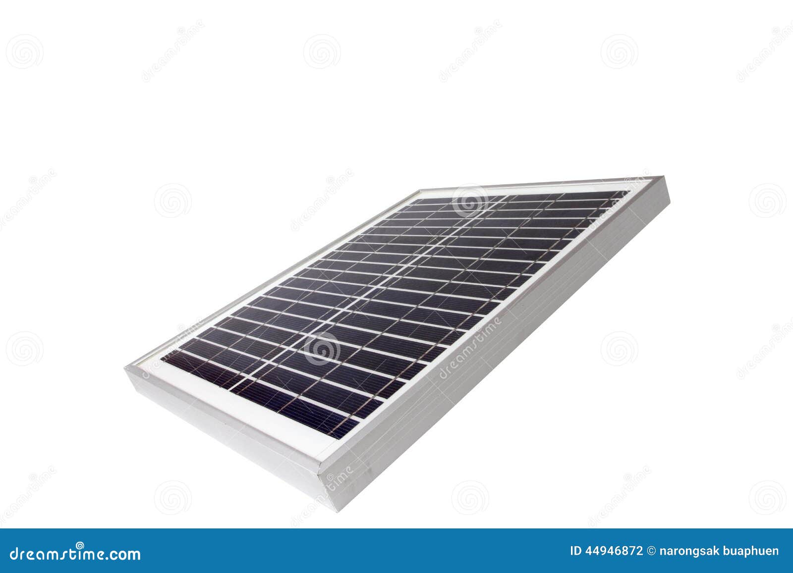Solar Panel with White Background Stock Photo - Image of natural ...