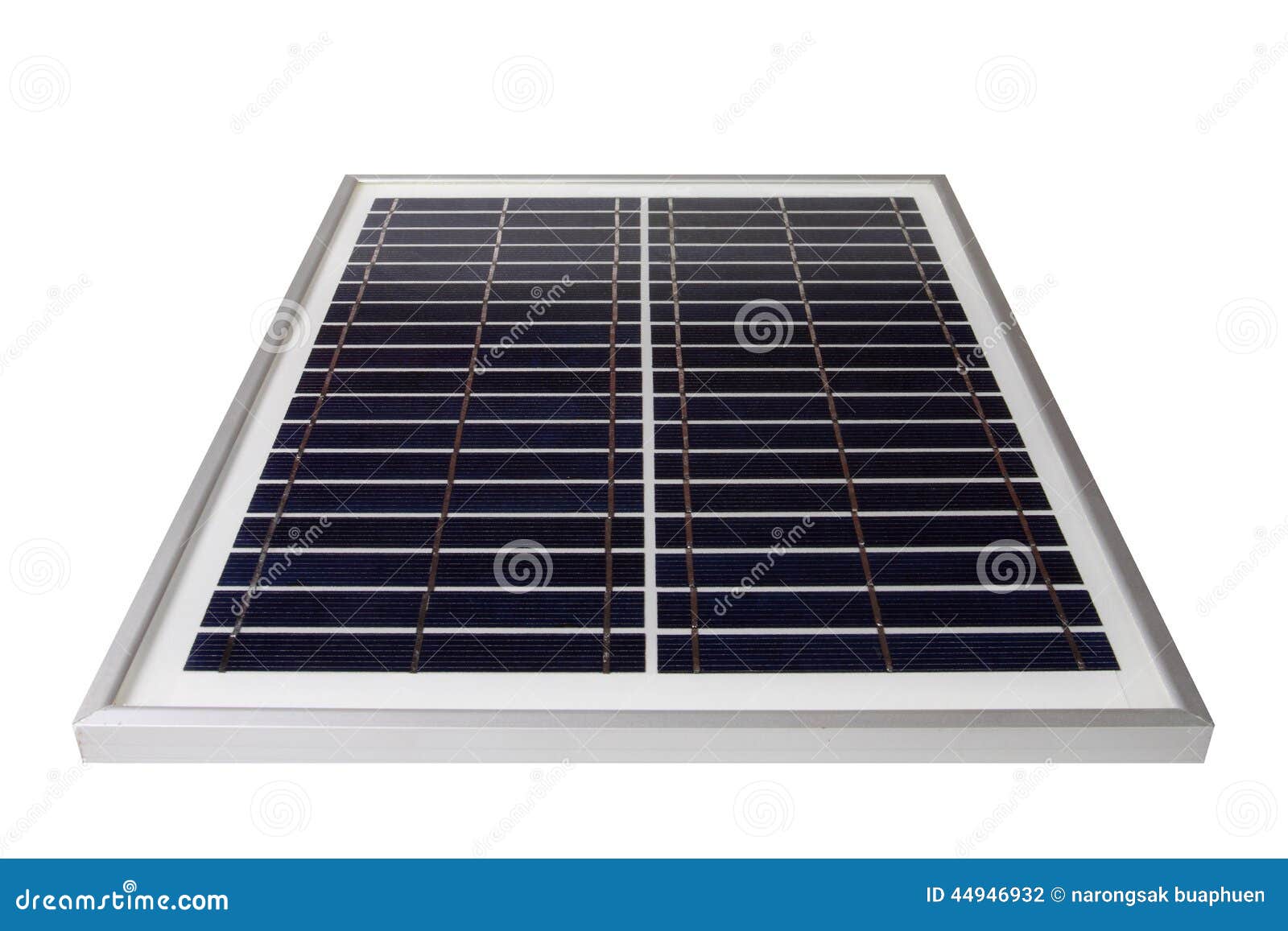 Solar Panel with White Background Stock Photo - Image of electrcity ...