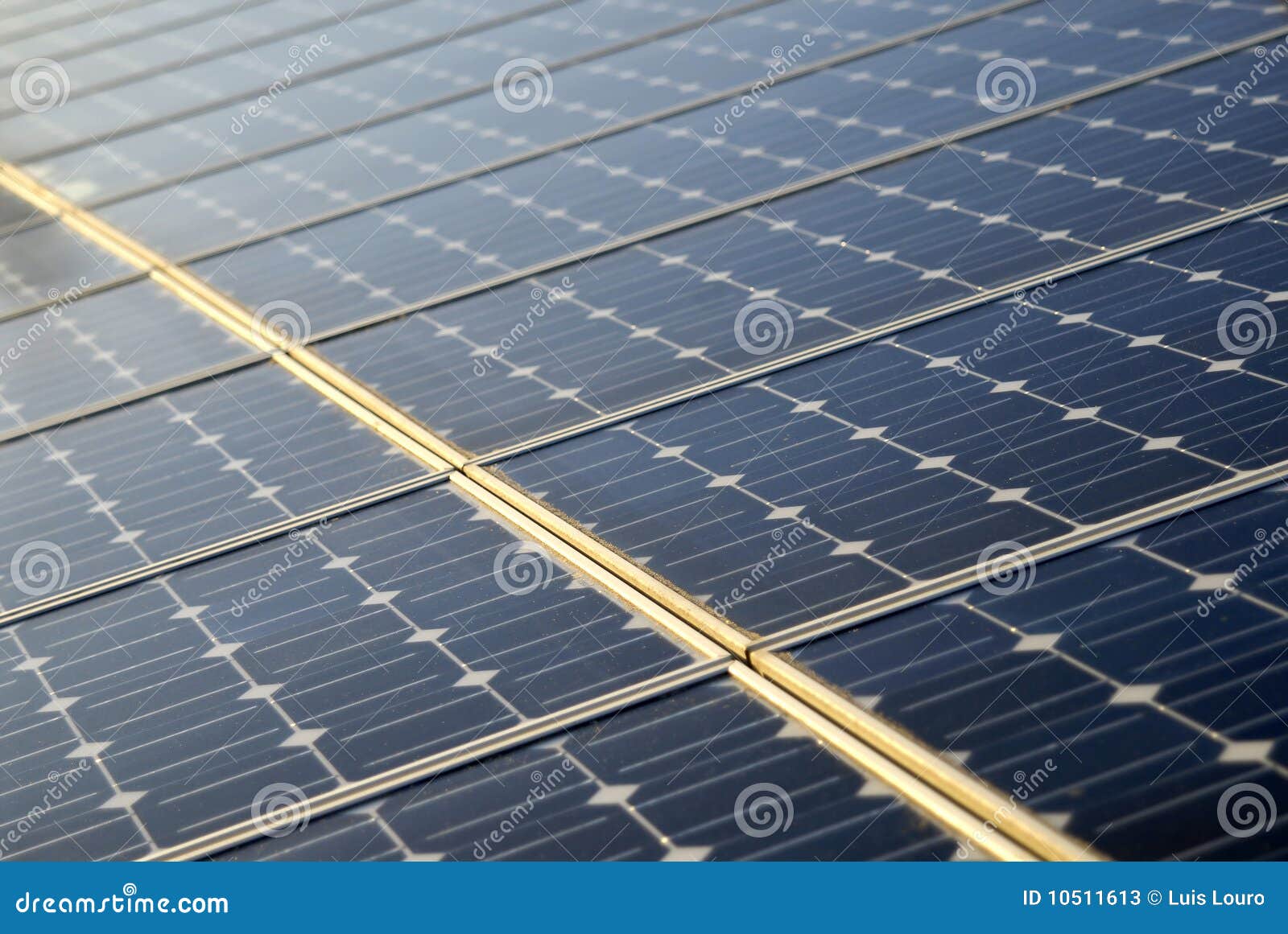 Solar panels stock image. Image of electric, ecological - 10511613