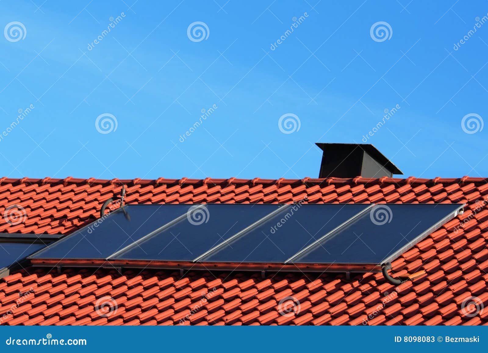 Solar panels stock image. Image of economize, energy, electricity - 8098083