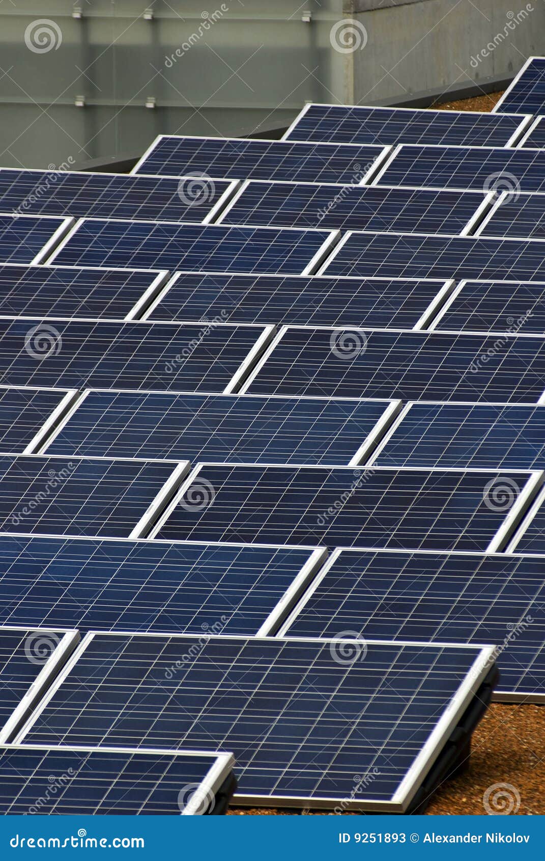 Solar panels stock image. Image of interconnected, banks - 9251893