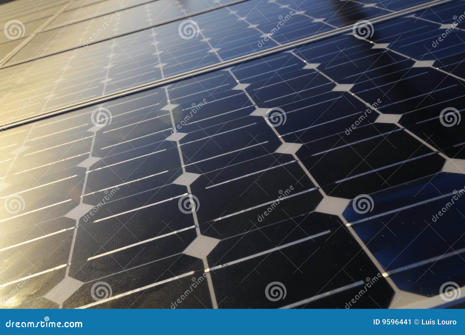 Solar panels stock image. Image of efficiency, hightech - 9596441