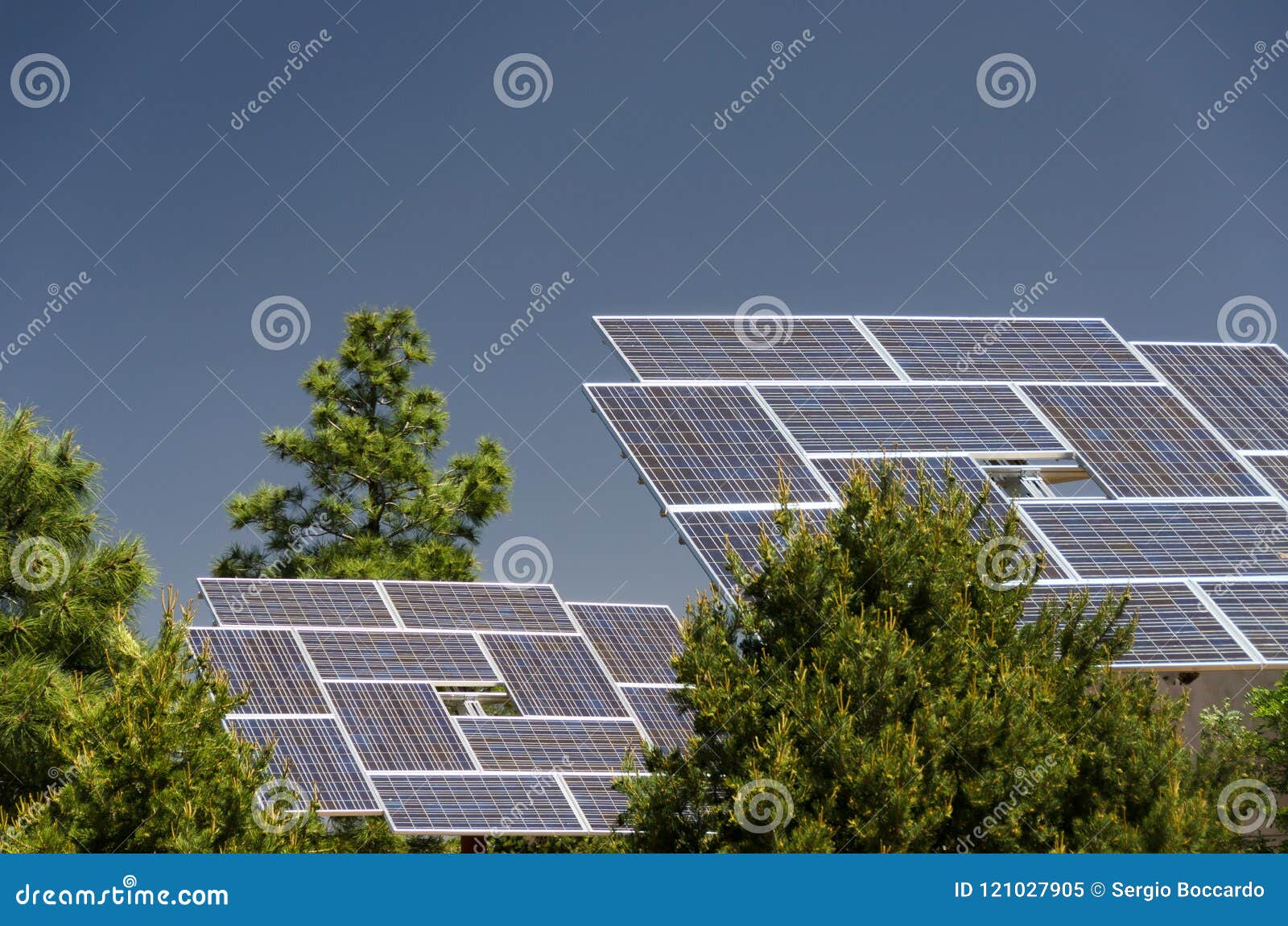 Solar panels in America stock image. Image of solar - 121027905