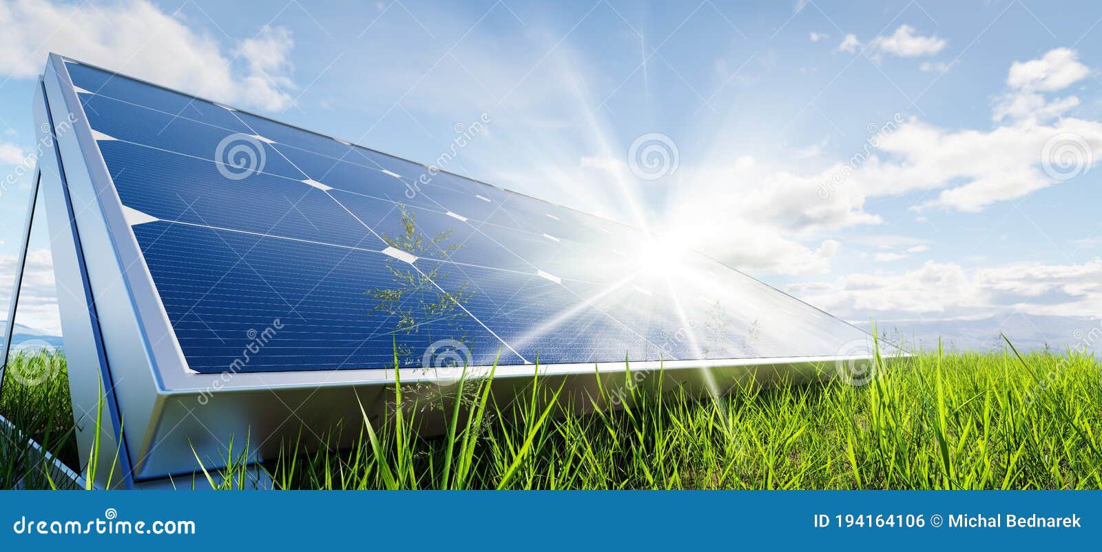 Solar Panels Array System. Photovoltaic, Clean Energy Technology Stock ...