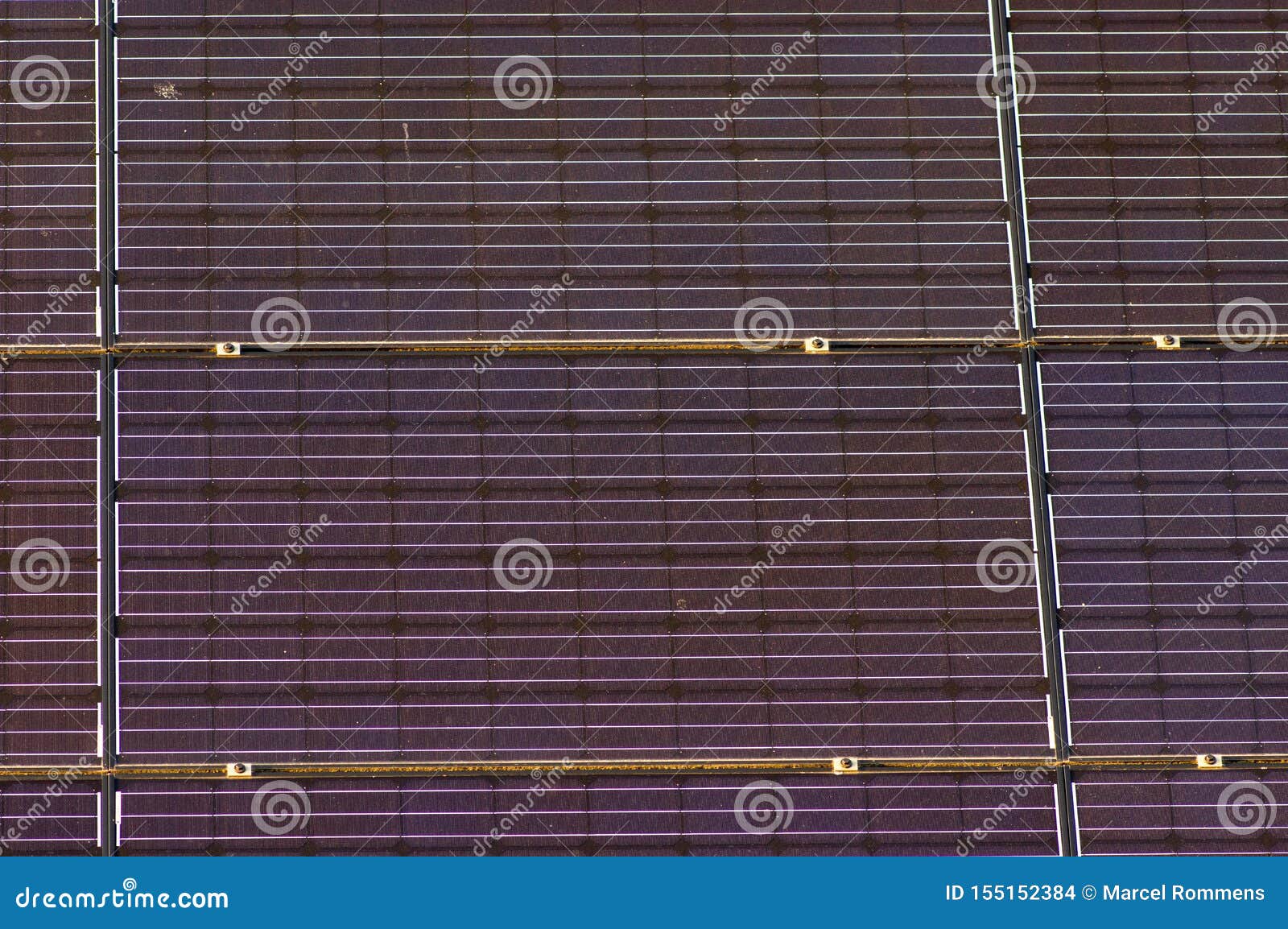 Solar panels close-up stock photo. Image of detail, electric - 155152384