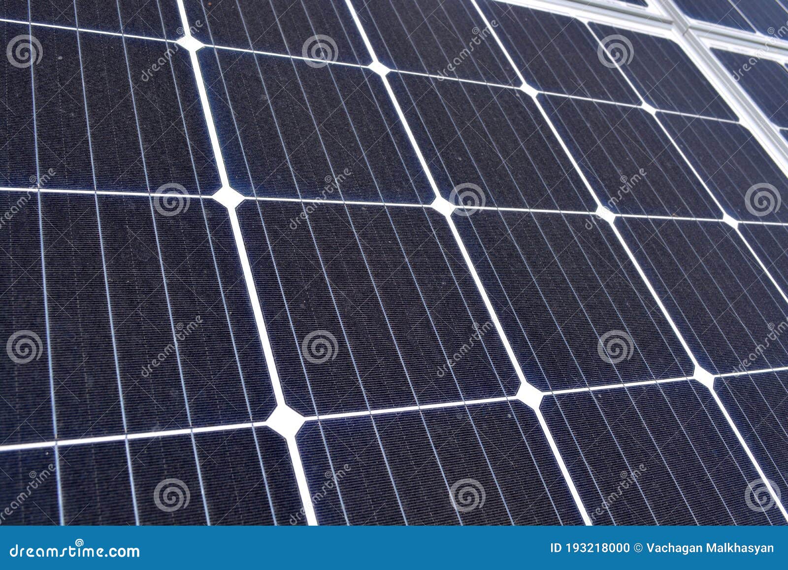 Solar panels. Close up stock photo. Image of clean, generate - 193218000