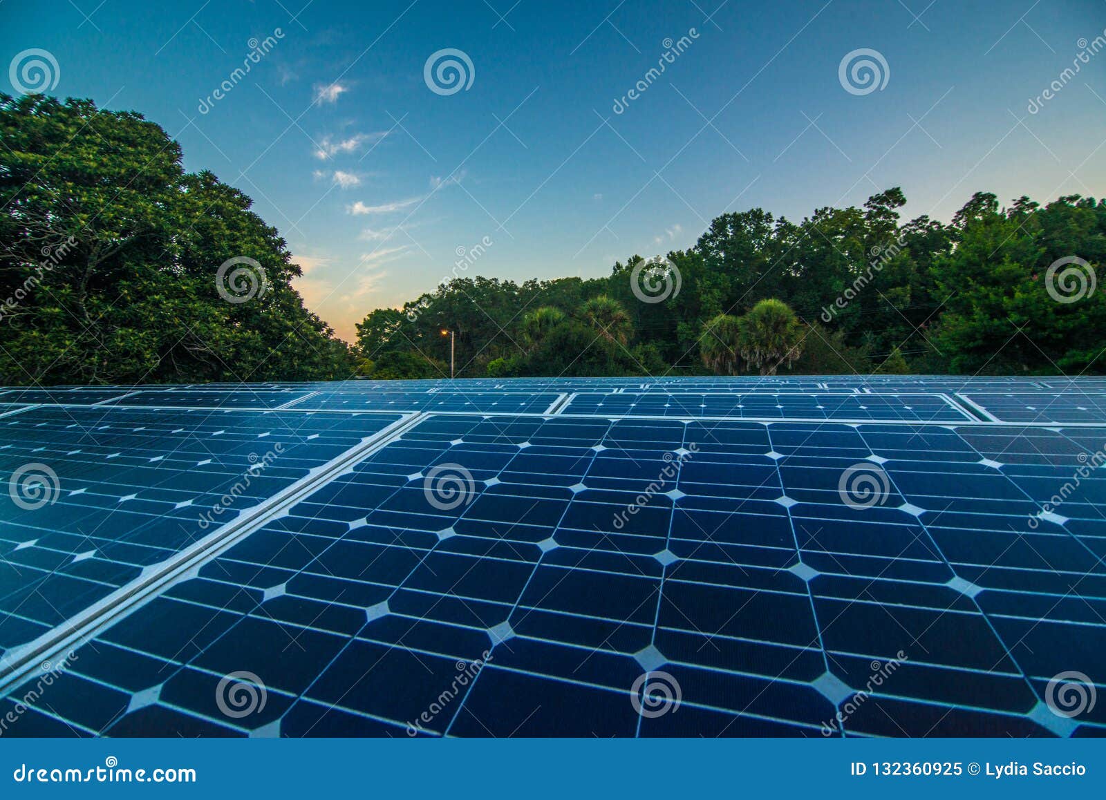 Solar panels at dawn stock image. Image of morning, power - 132360925