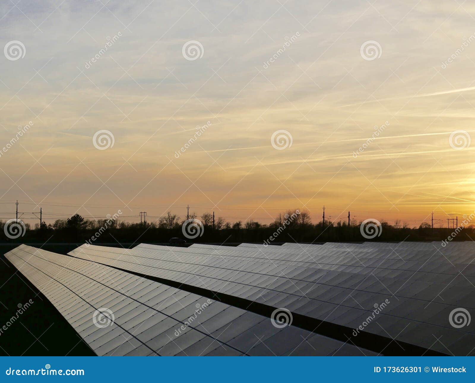Solar panels stock image. Image of change, panel, climate - 173626301