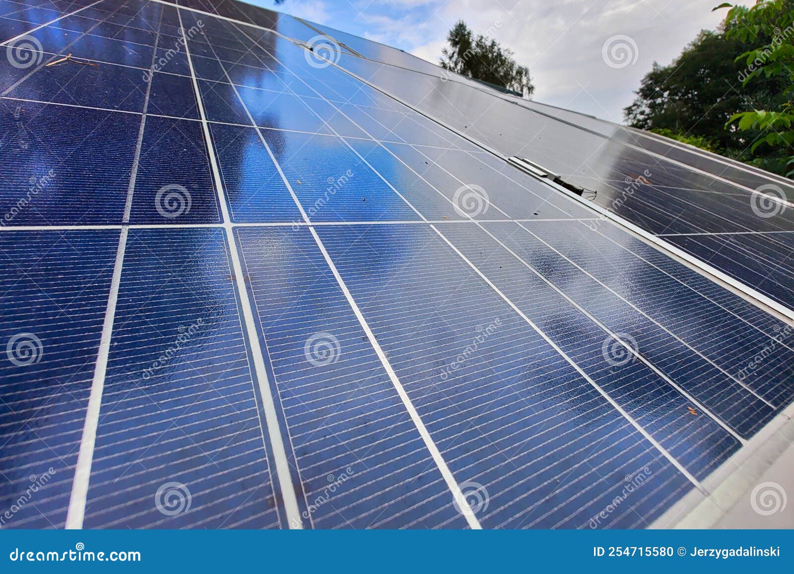 Solar Panels on the Ground Structure. Electricity Production from the ...