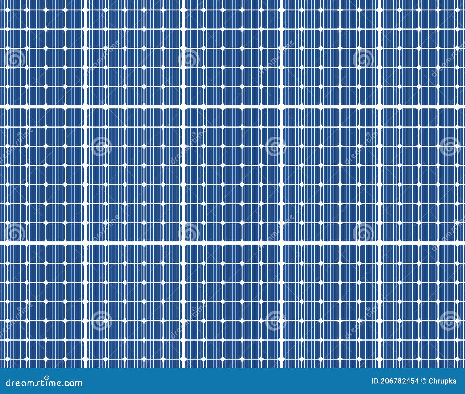 Solar Panels Photovoltaic Energy Pattern Stock Vector - Illustration of ...