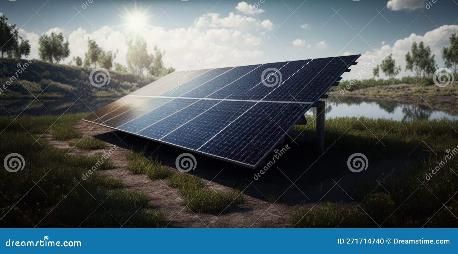 Solar panels or plates stock illustration. Illustration of saving ...