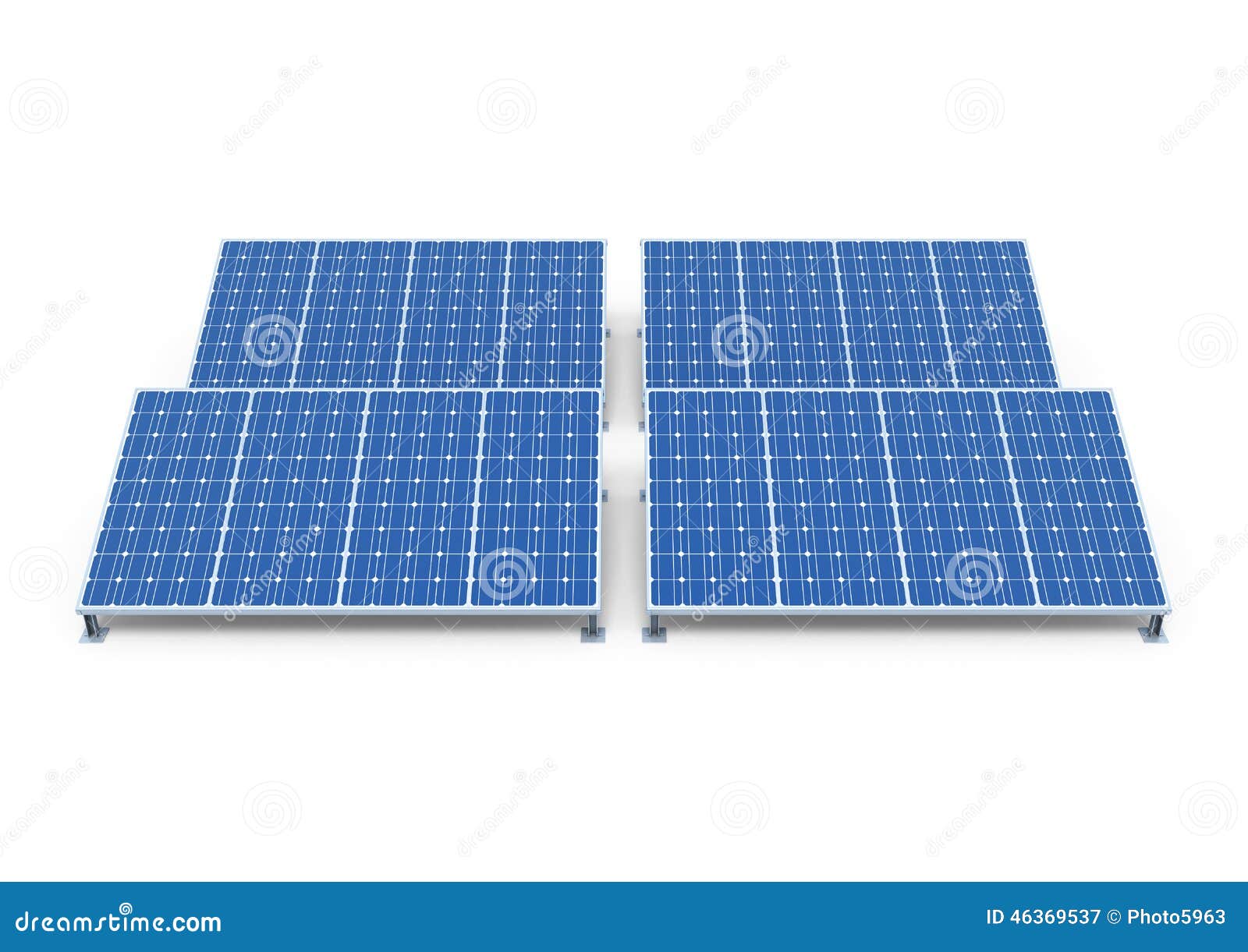 Solar Panels stock illustration. Illustration of contrasts - 46369537