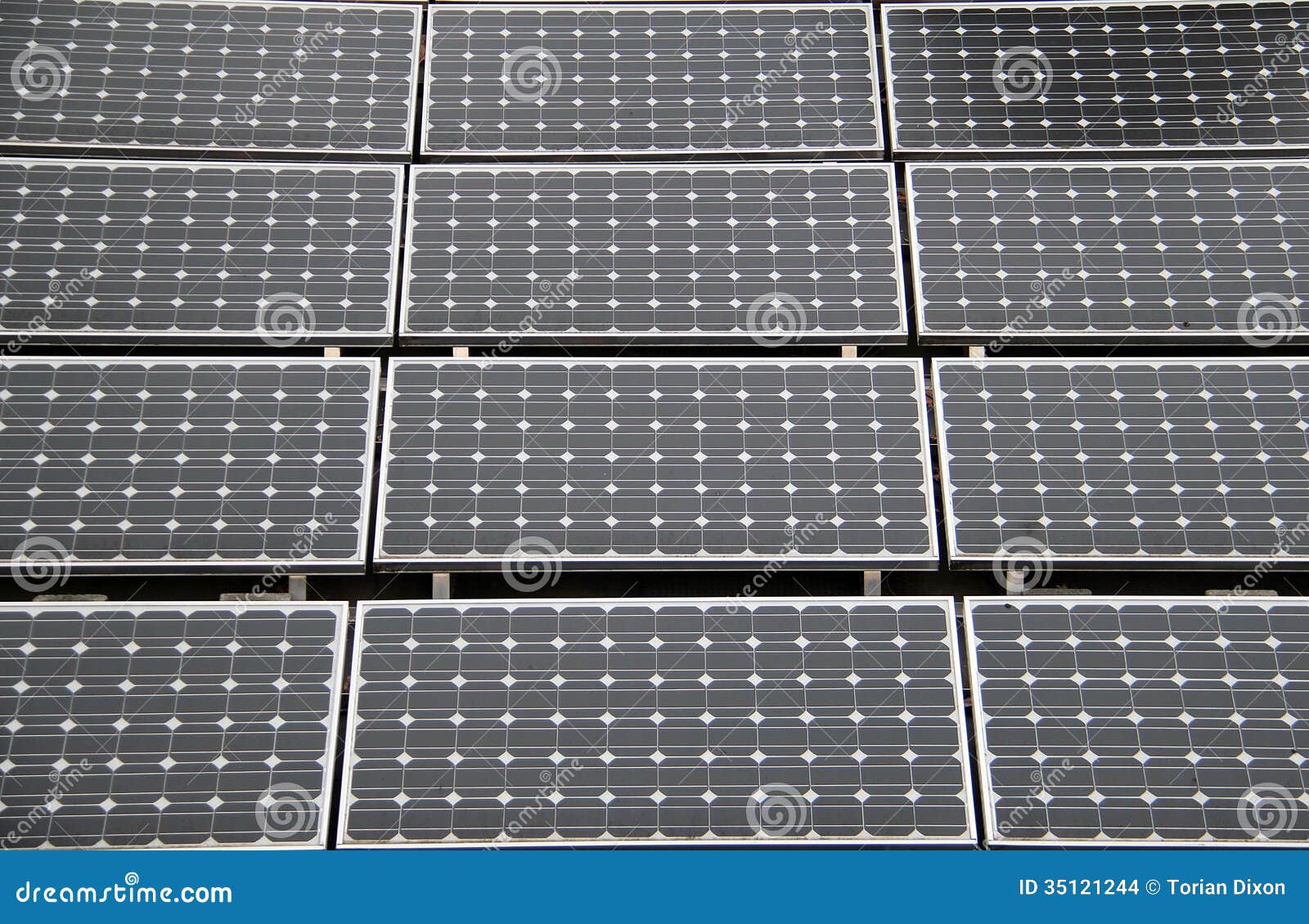Solar Panels stock photo. Image of rectangular, green - 35121244