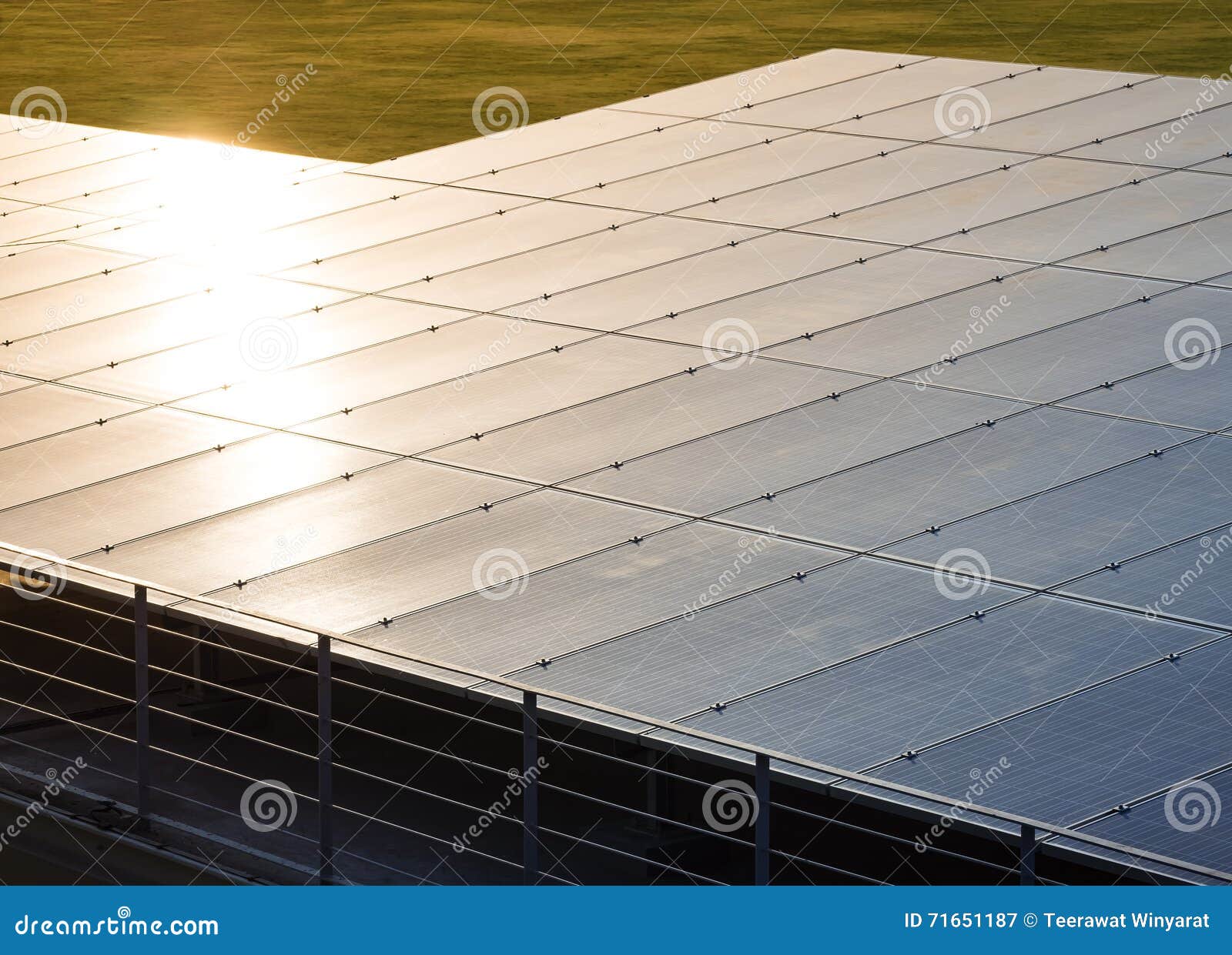 Solar Panels Renewable Energy Saving Ecology Industry System Stock ...