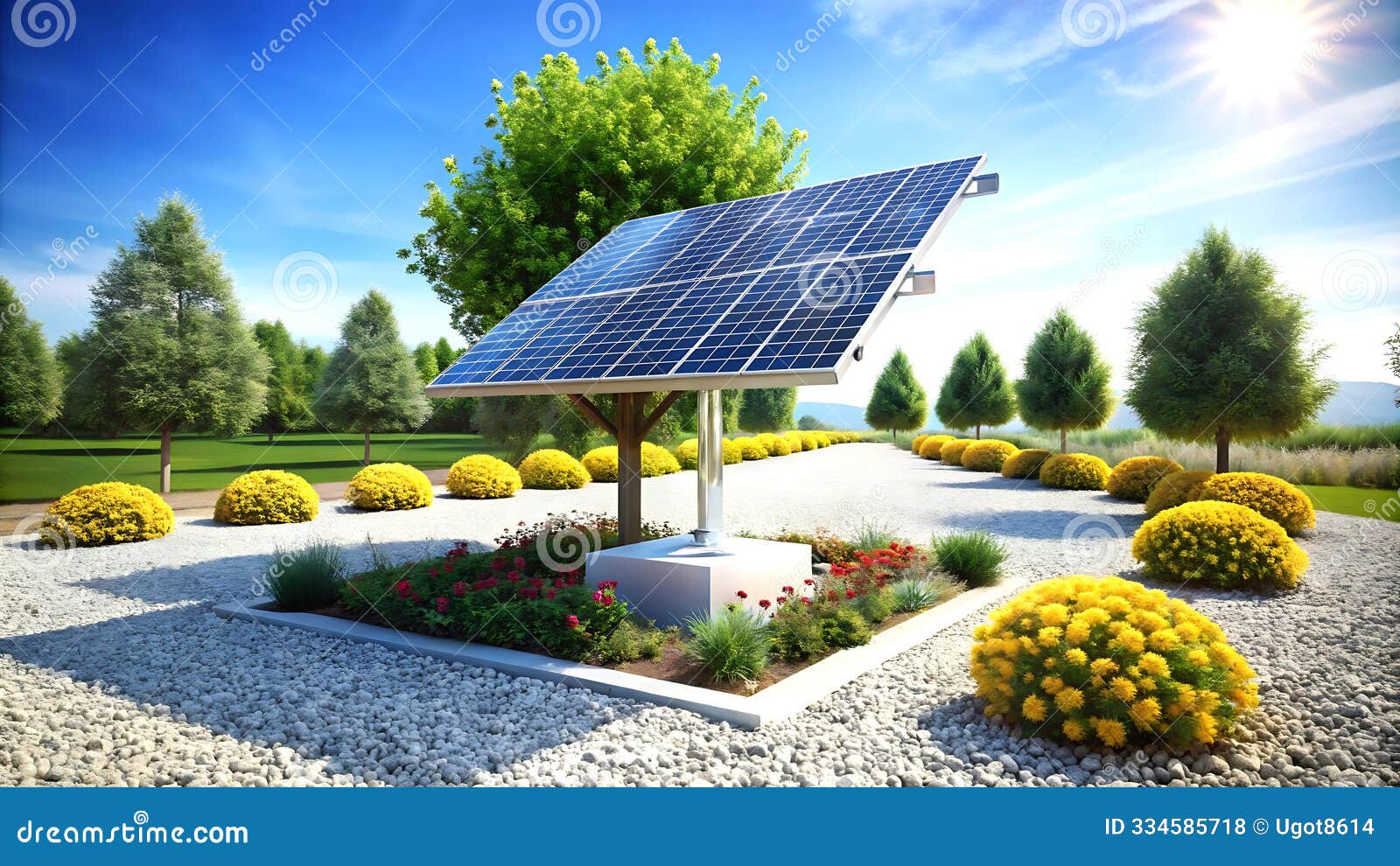 Solar Panels on a Rooftop,the Solar Panels are Large, Rectangular, and ...
