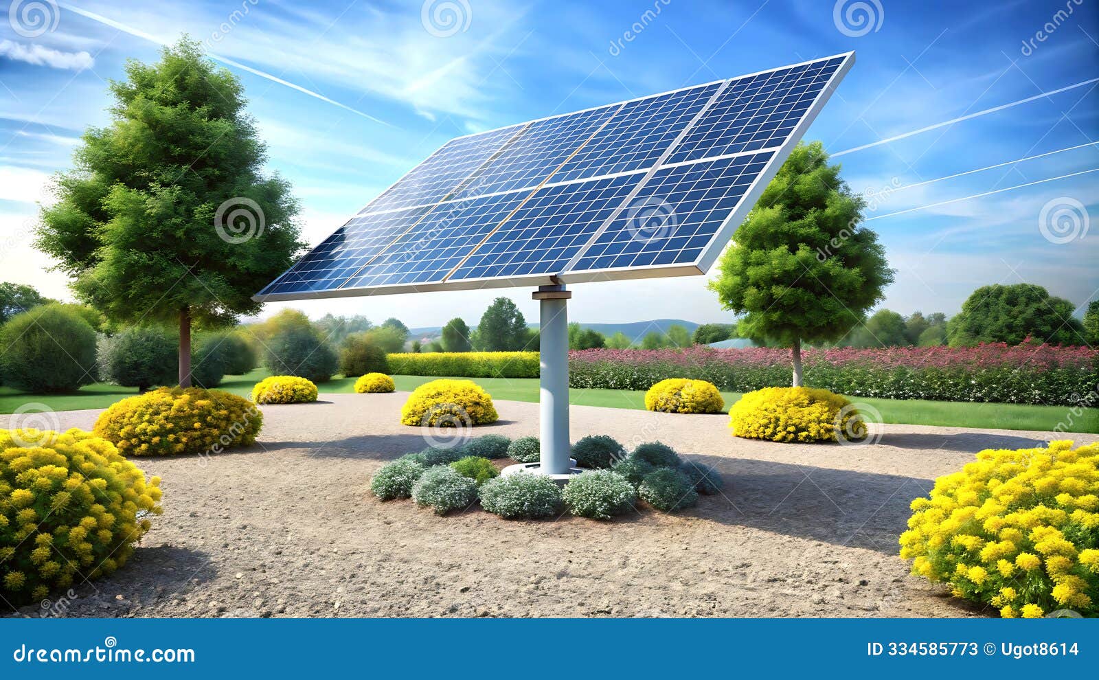 Solar Panels on a Rooftop,the Solar Panels are Large, Rectangular, and ...