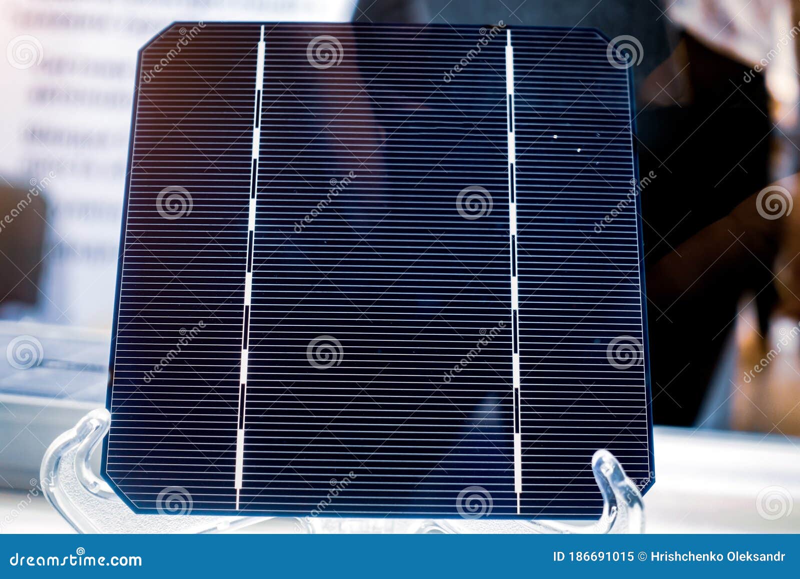 Solar Panels. Shiny Black Surface Stock Image - Image of innovative ...