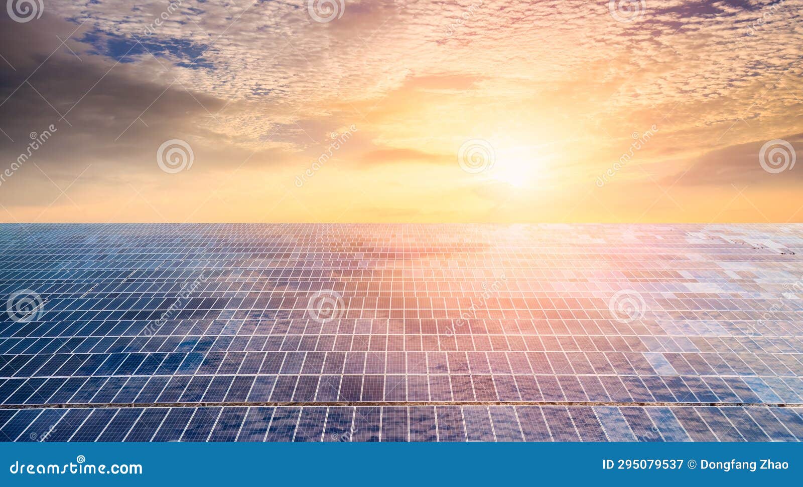 Solar Panels and Sky Clouds Background Stock Image - Image of renewable ...