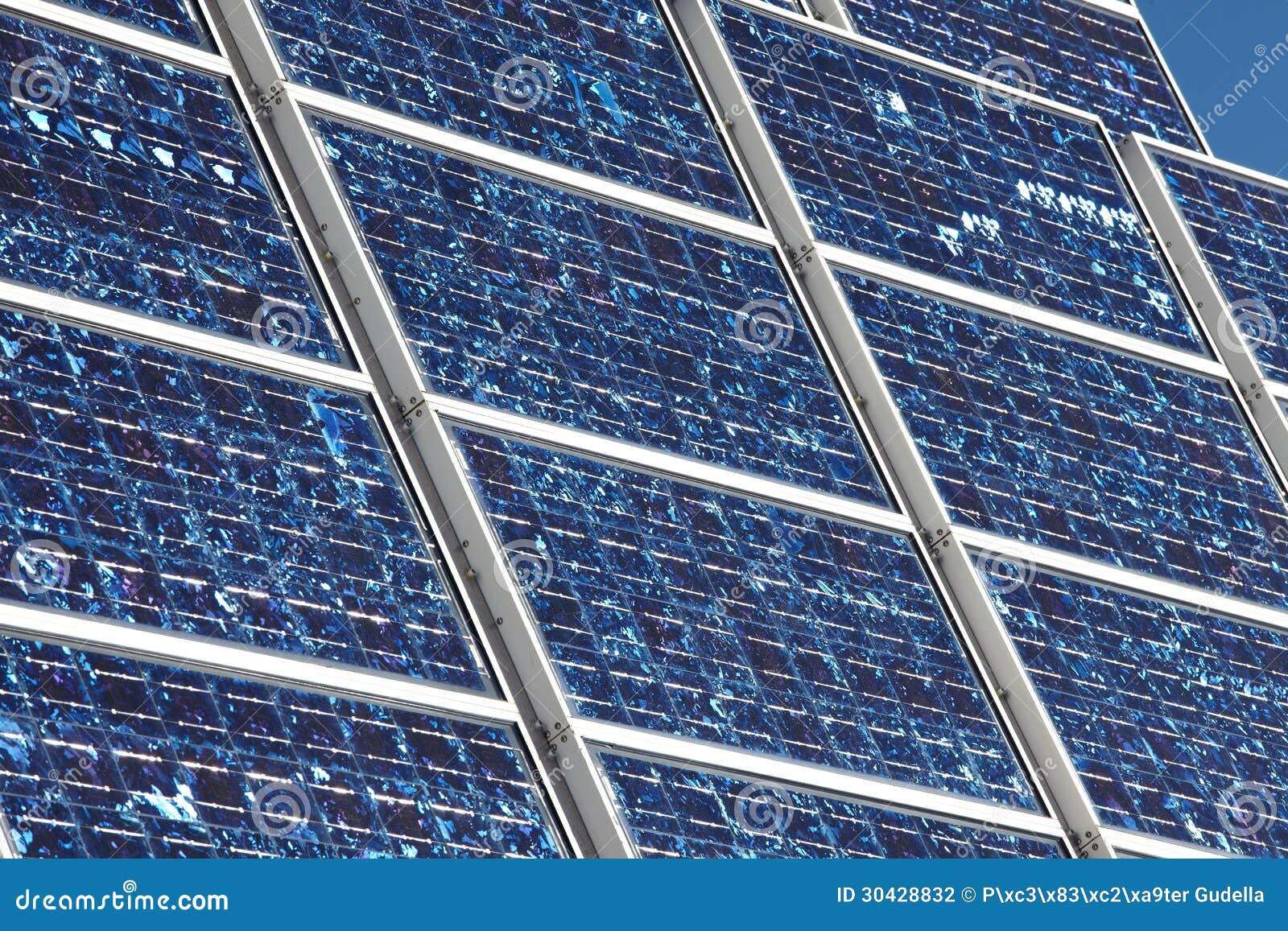 Solar panels stock photo. Image of friendly, energy, produce - 30428832