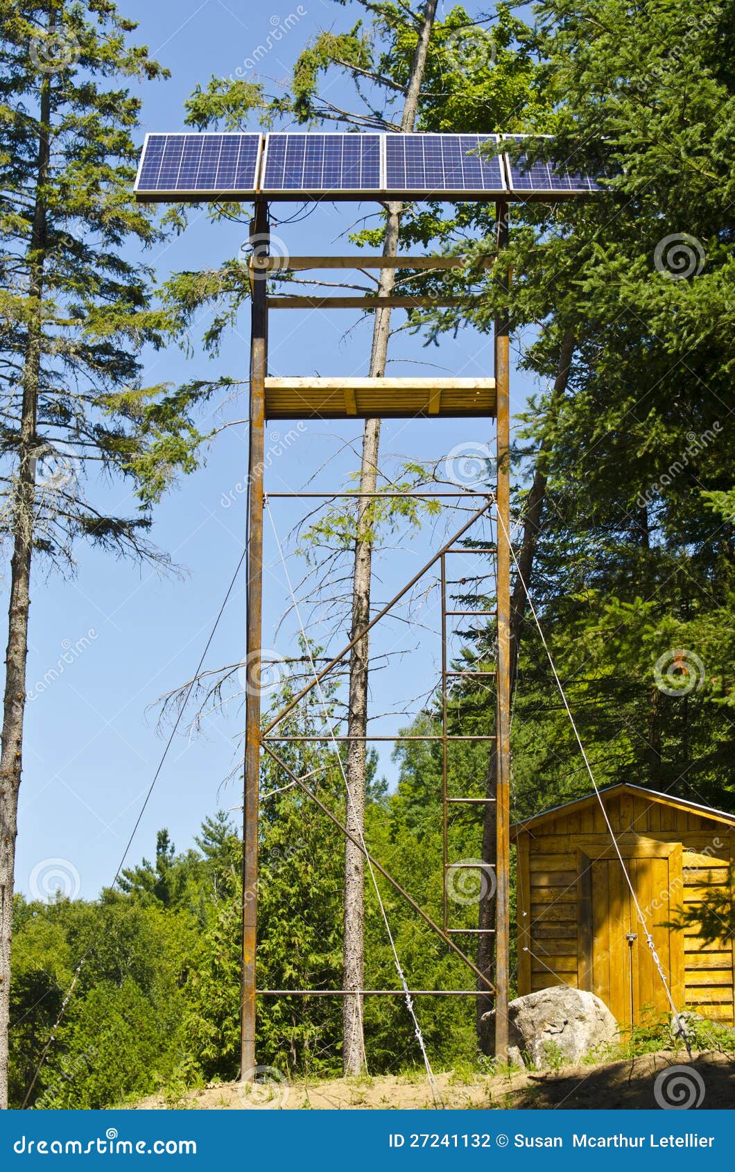 Renewable Energy Solar Panels Stock Photo - Image of blue, clean: 27241132