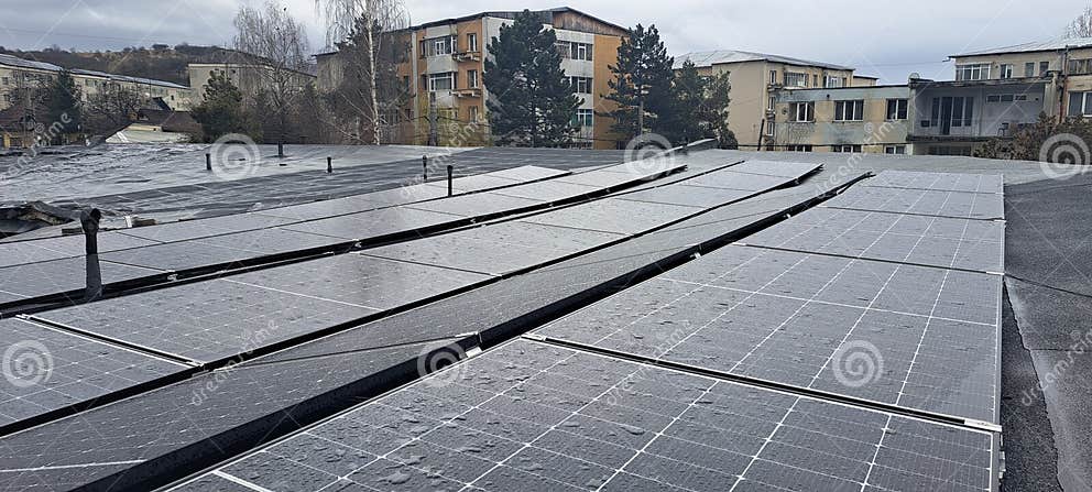 Solar panels structure stock photo. Image of sides, solar - 318169546