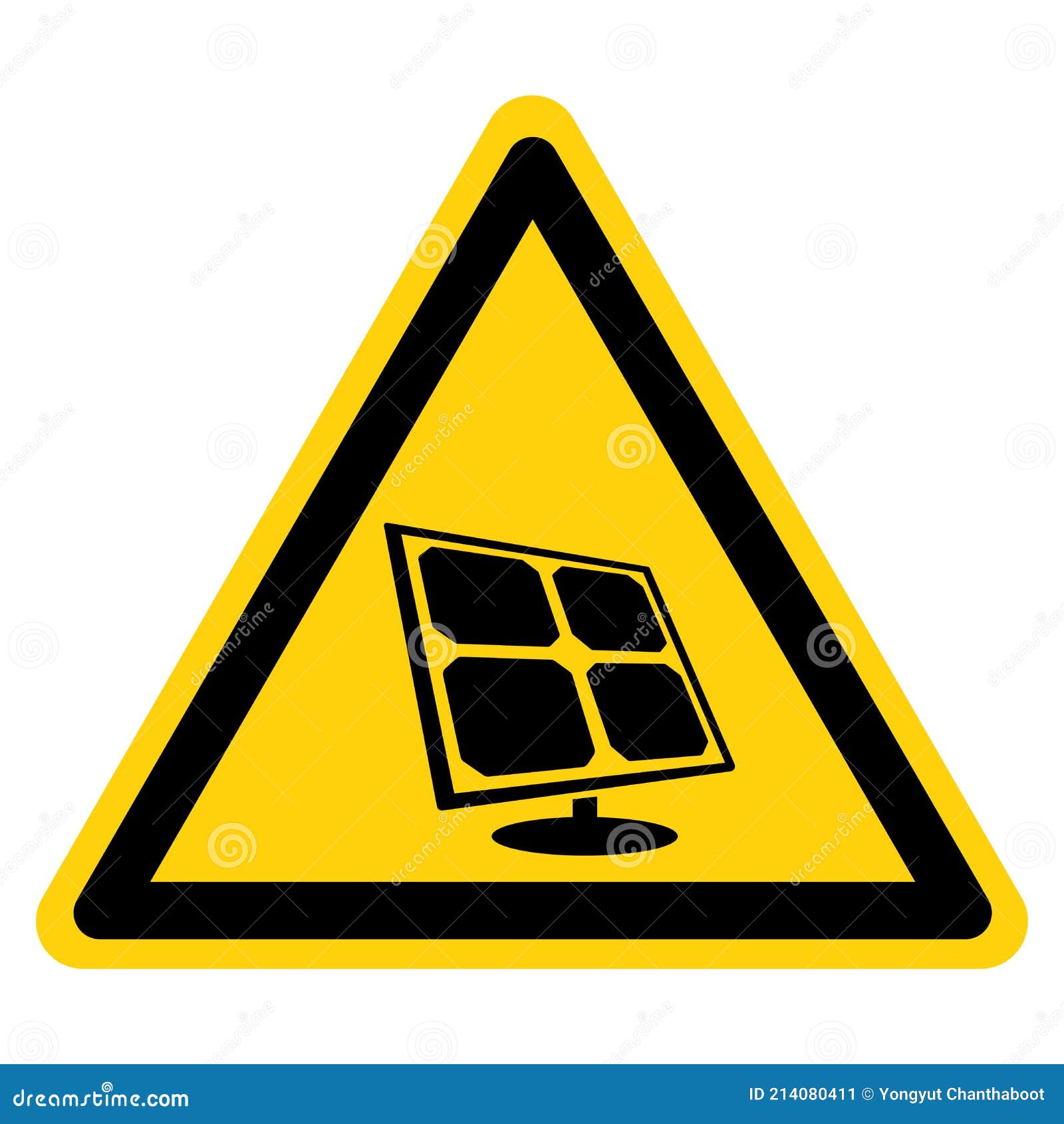 Solar Panels Symbol Sign,Vector Illustration, Isolate on White ...