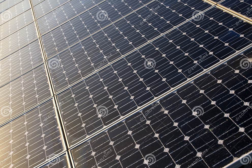 Solar panels texture stock photo. Image of efficient - 13530994