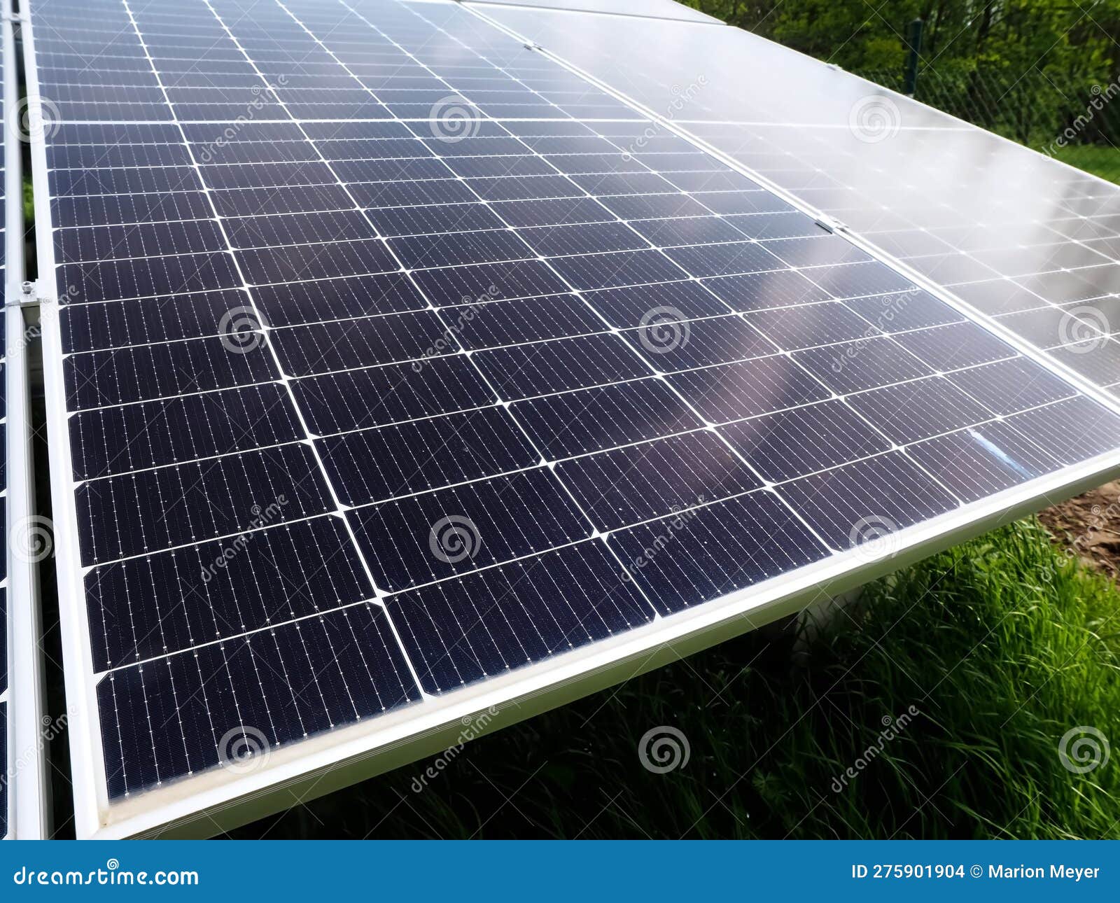 Solar Panels To Collect Solar Energy Stock Photo - Image of industrial ...