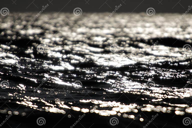Solar Patches of Light on Water Stock Image - Image of waves, water ...