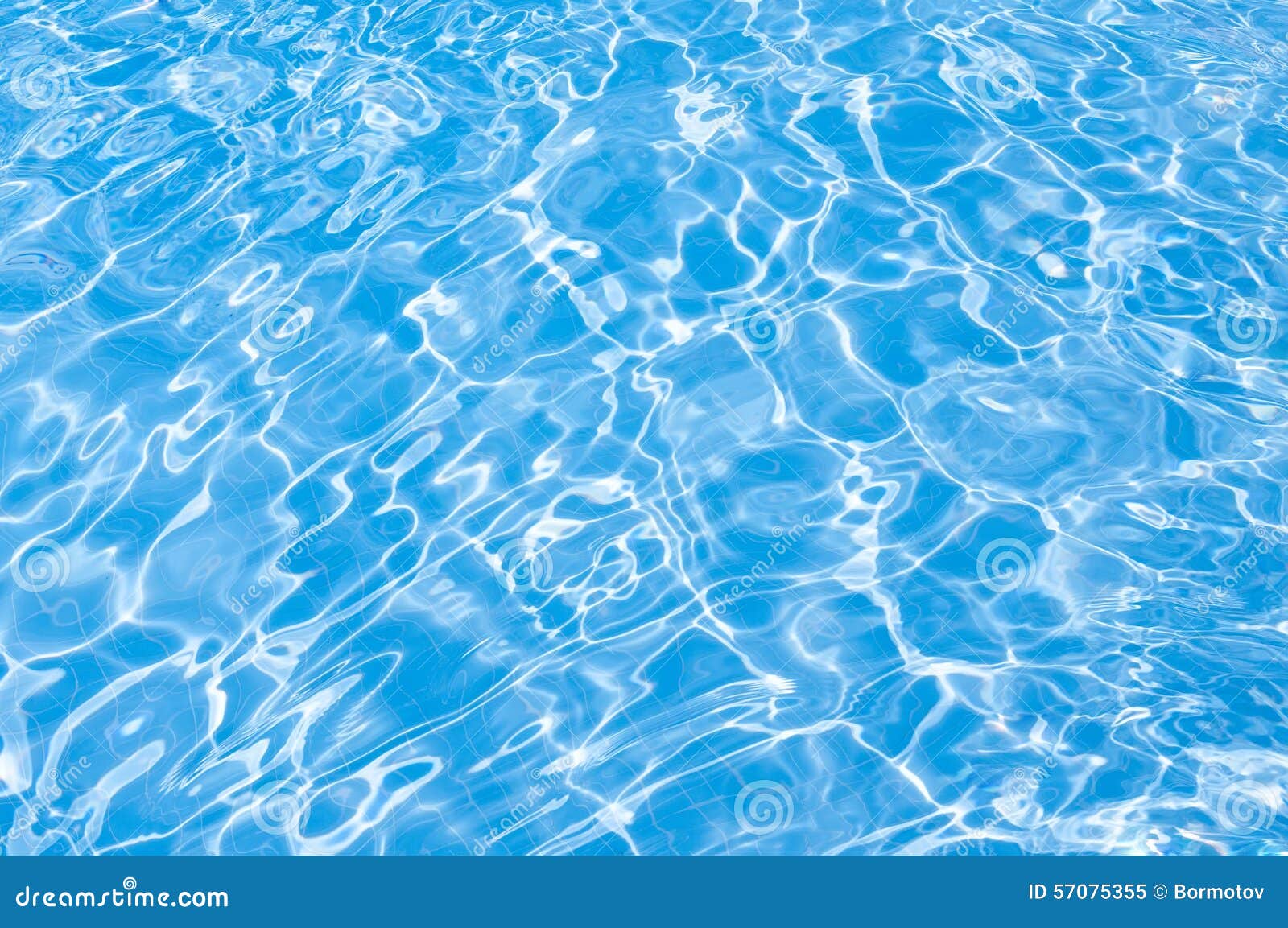 Solar Patches of Light on Water in Pool Stock Image - Image of nature ...