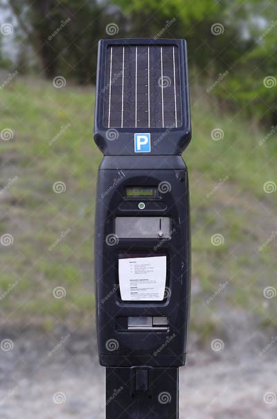 Solar Pay and Display Machine Stock Image - Image of stuartkey, display ...