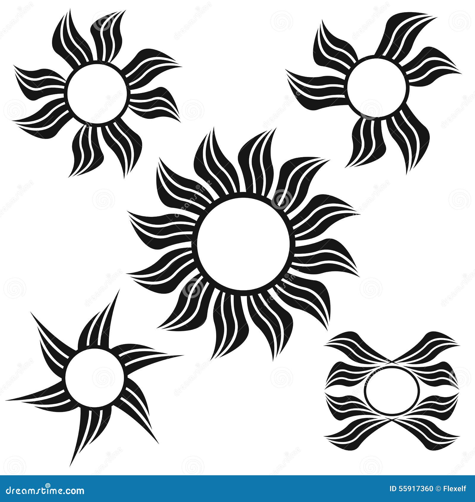 Solar photoframe stock vector. Illustration of abstract - 55917360