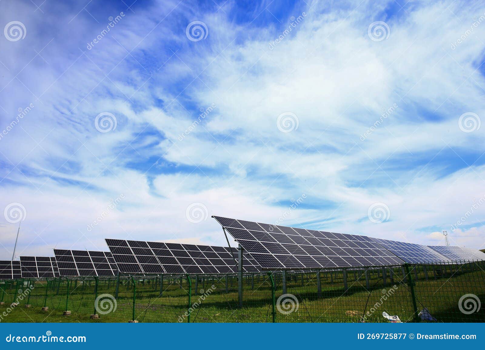 Solar Photovoltaic Panels and Solar Photovoltaic Power Generatio Stock ...