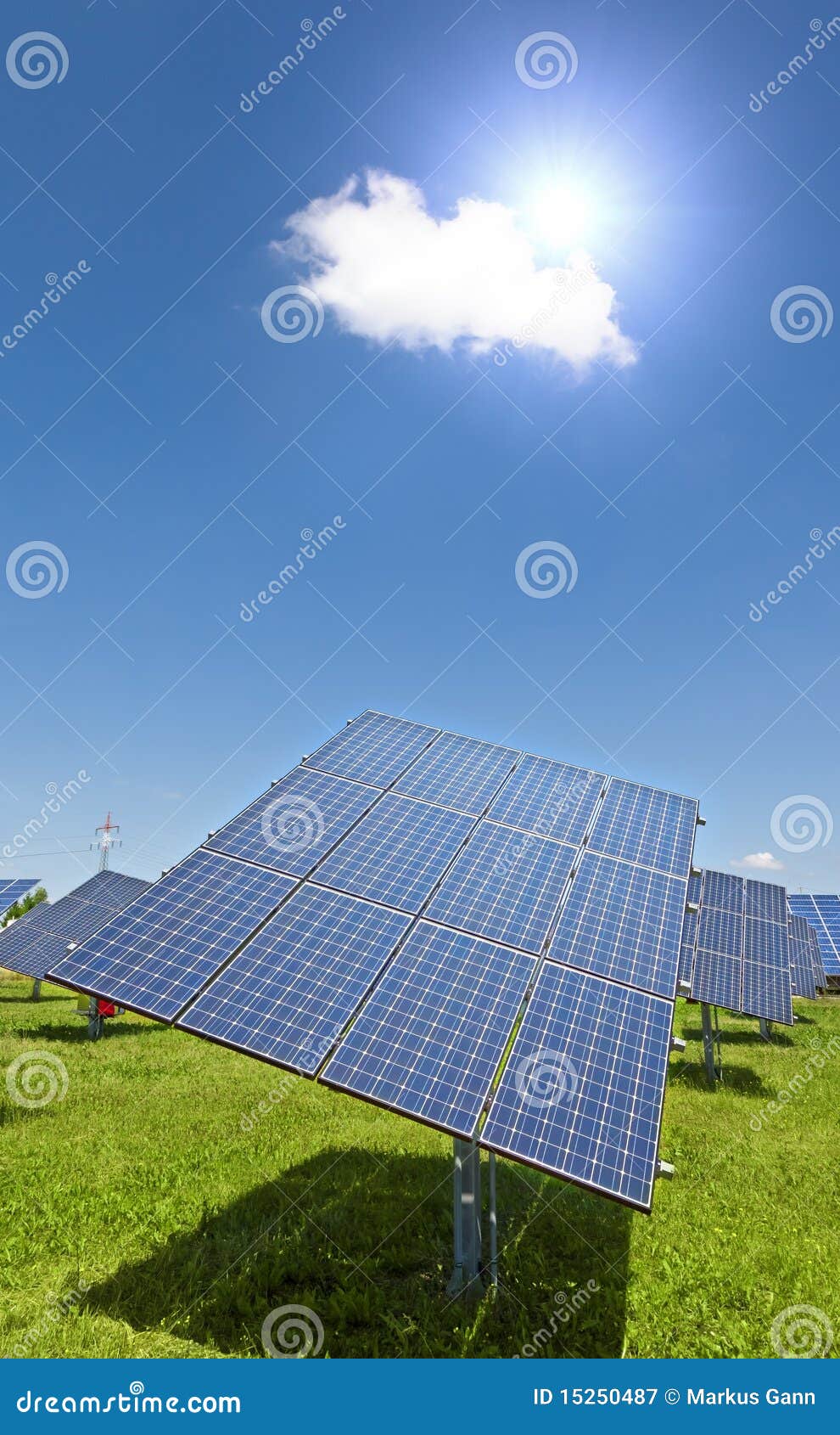 Solar plant stock image. Image of future, clean, green - 15250487