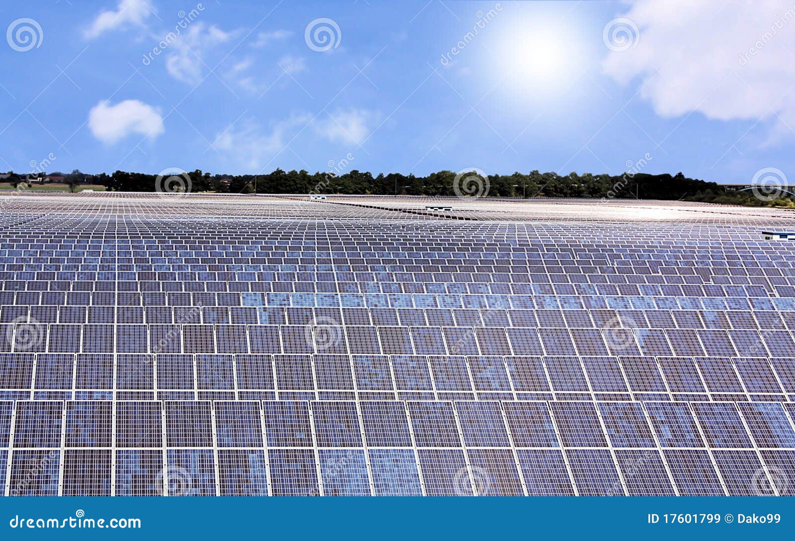 Solar plant stock image. Image of protection, power, solarcells - 17601799