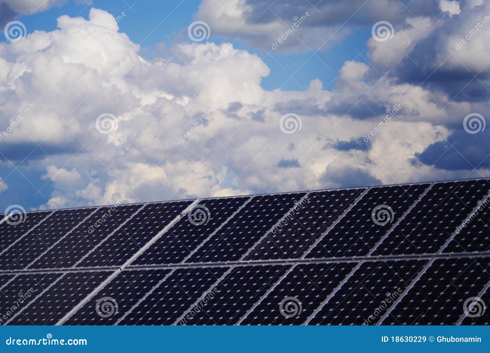 Solar plant stock image. Image of photovoltaic, environment - 18630229