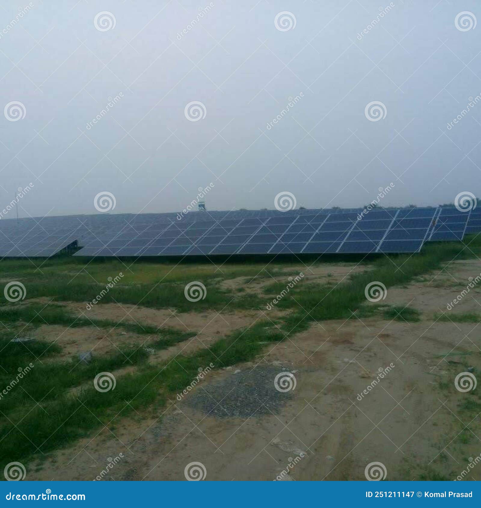 Solar Plant in Karnataka INDIA Stock Image - Image of solar, karnataka ...