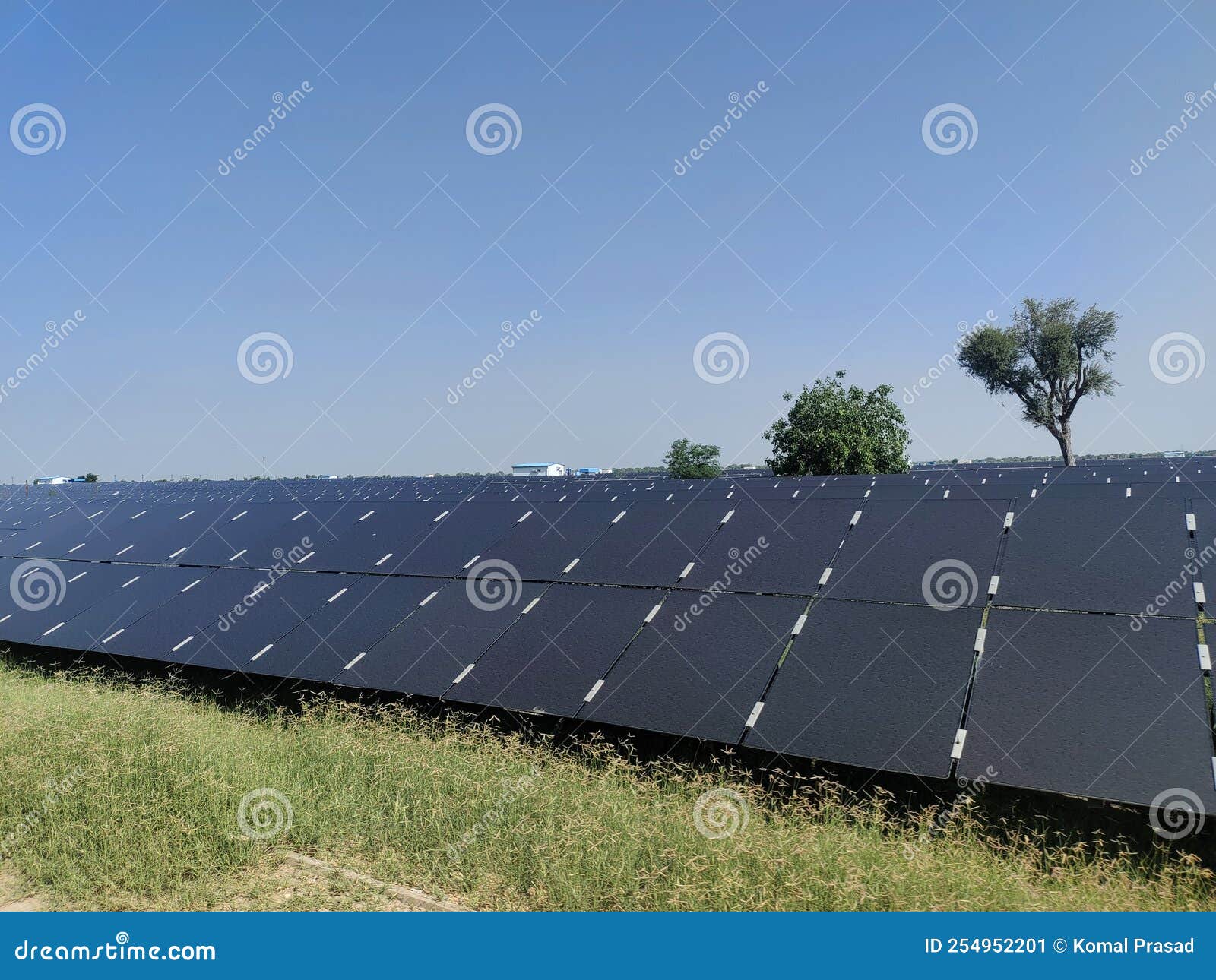 Solar Plant in Rajasthan India Stock Image - Image of stadium ...