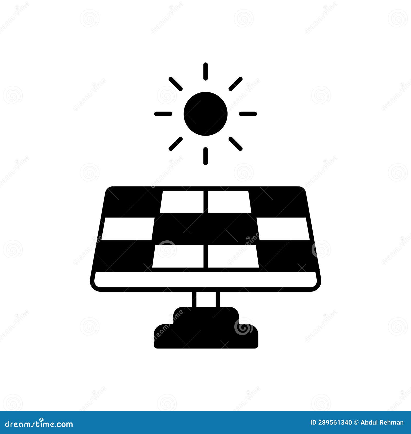 Solar Plates Vector Icon Which Can Easily Modify or Edit. Stock Vector ...