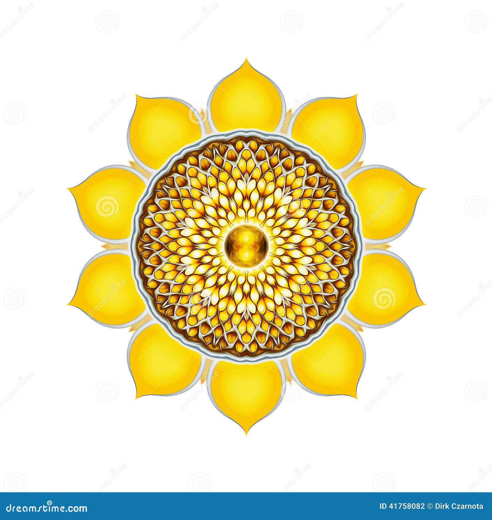 Solar Plexus Chakra Symbol Concept, Flower Floral, Watercolor Painting ...