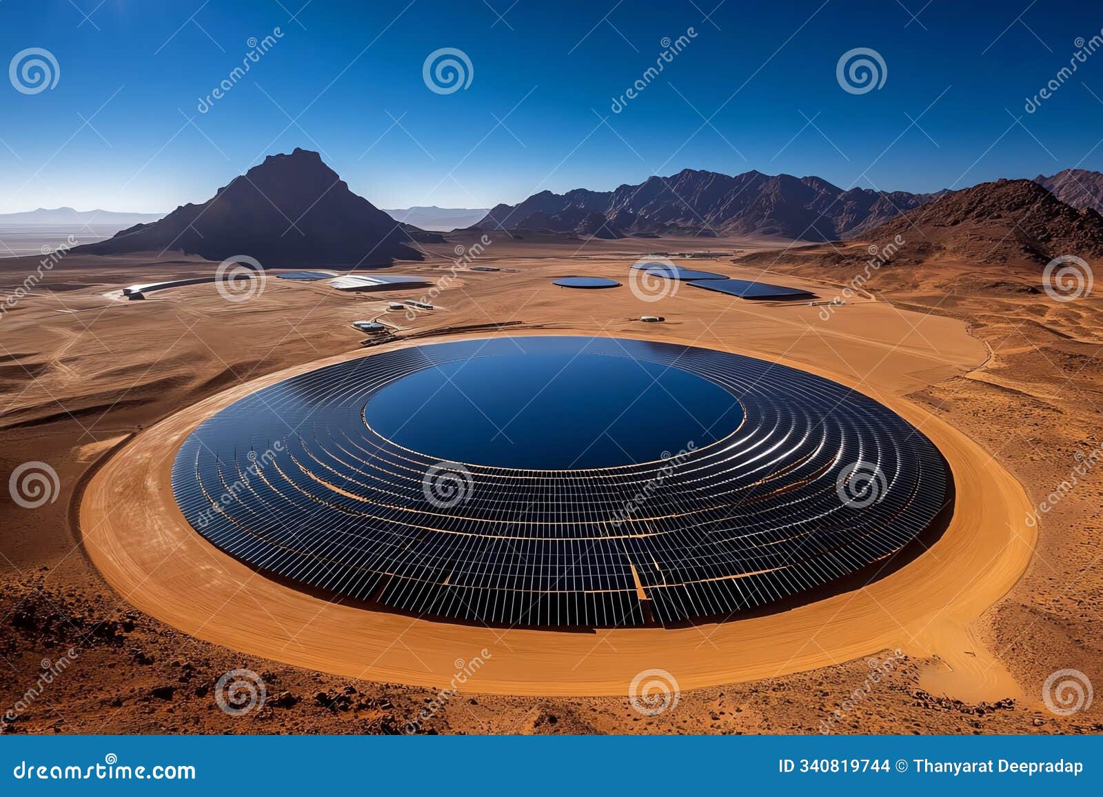 Solar Power Concentrated Solar Power, Sunlight, and Bright Depicted in ...