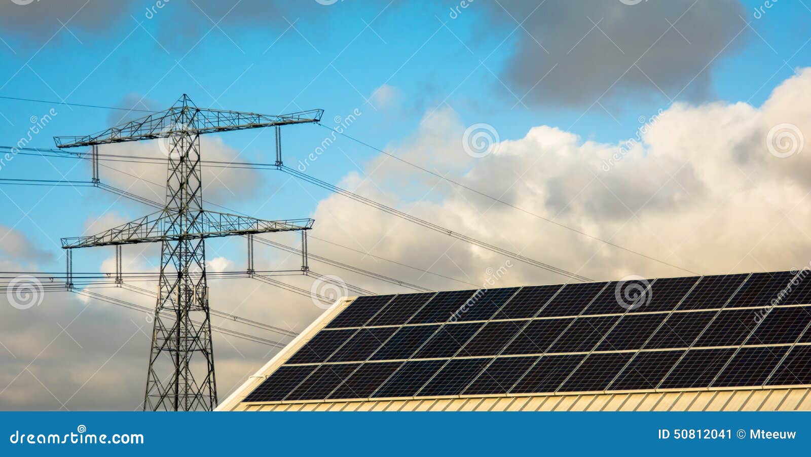 Solar power stock image. Image of green, station, business - 50812041