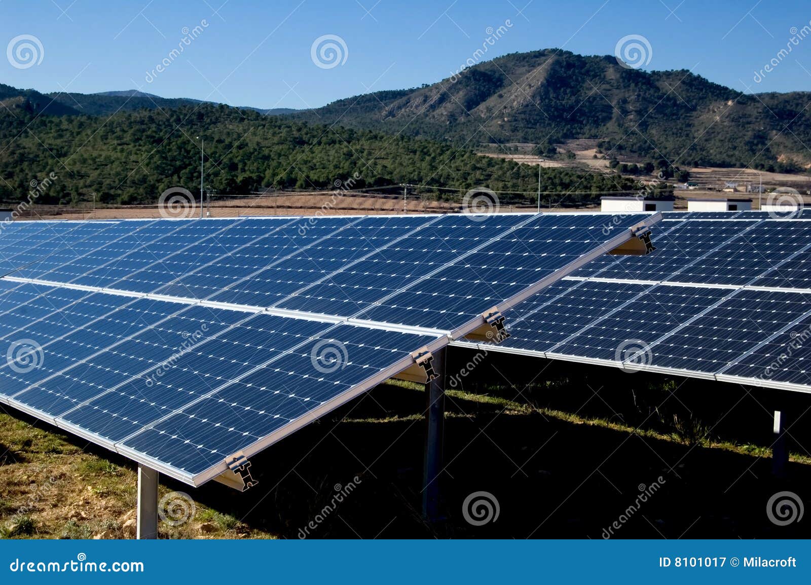 Solar Power Plant - Solar Energy Stock Image - Image of climate ...