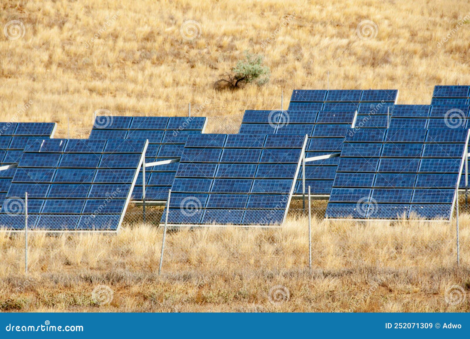 Solar Power Station stock image. Image of australia - 252071309