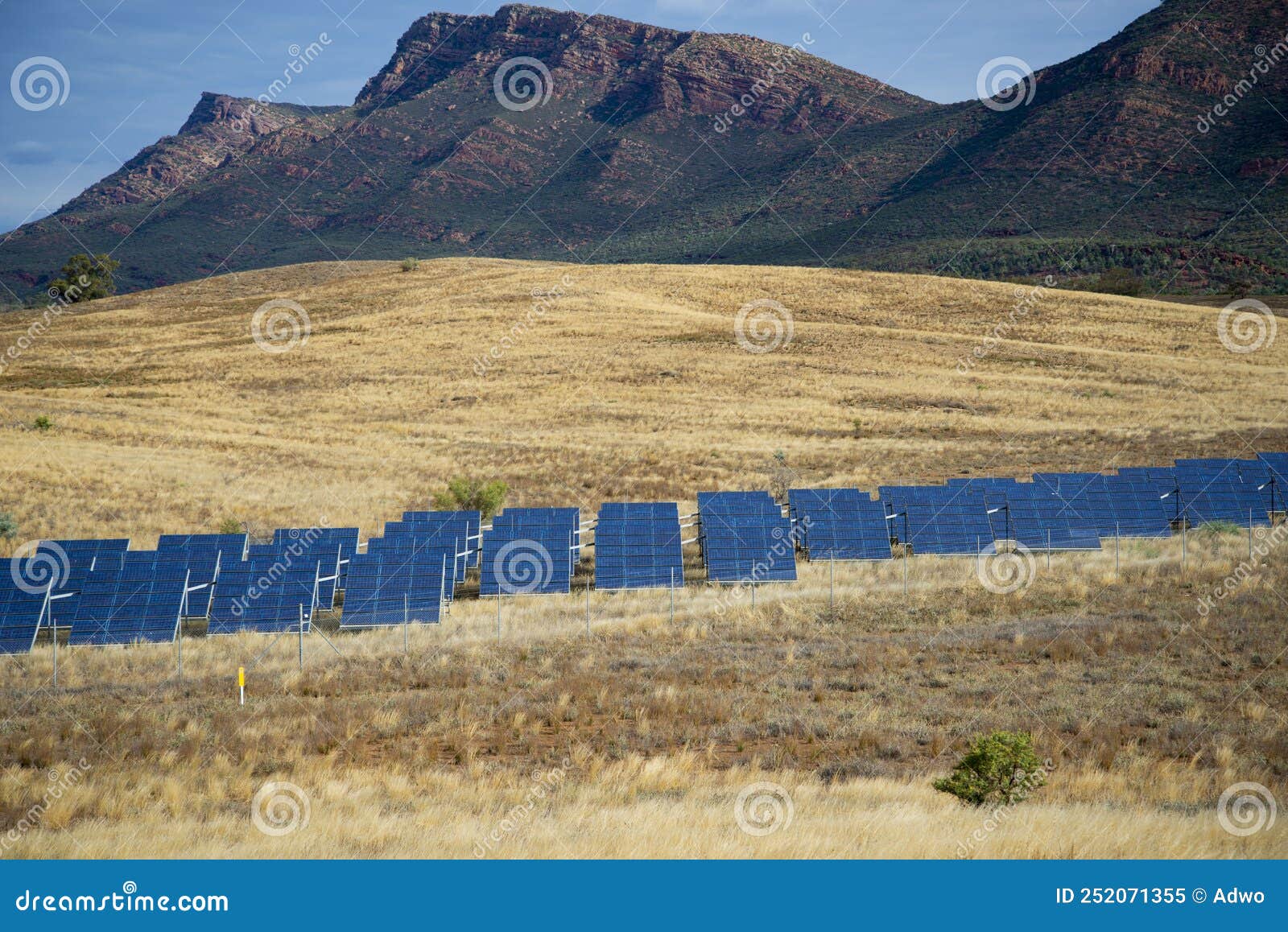 Solar Power Station stock image. Image of power, generation - 252071355
